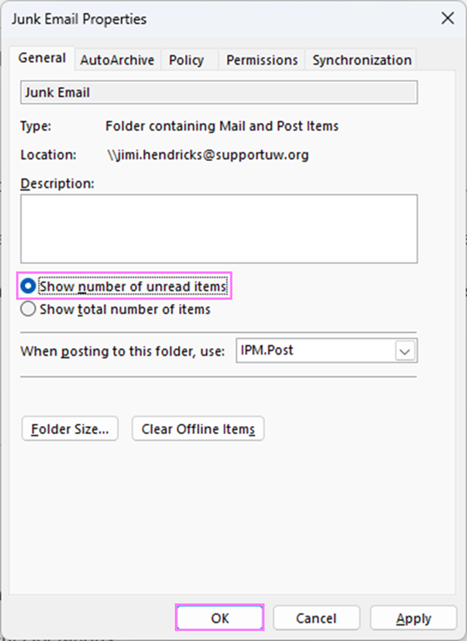 Managing Junk Mail in Classic Outlook – Help Center